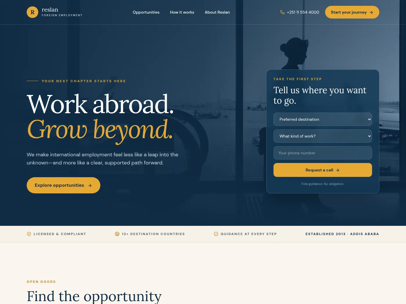 Reslan Employment Portal