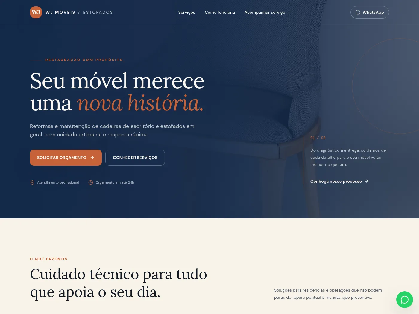 WJ Móveis Portal
