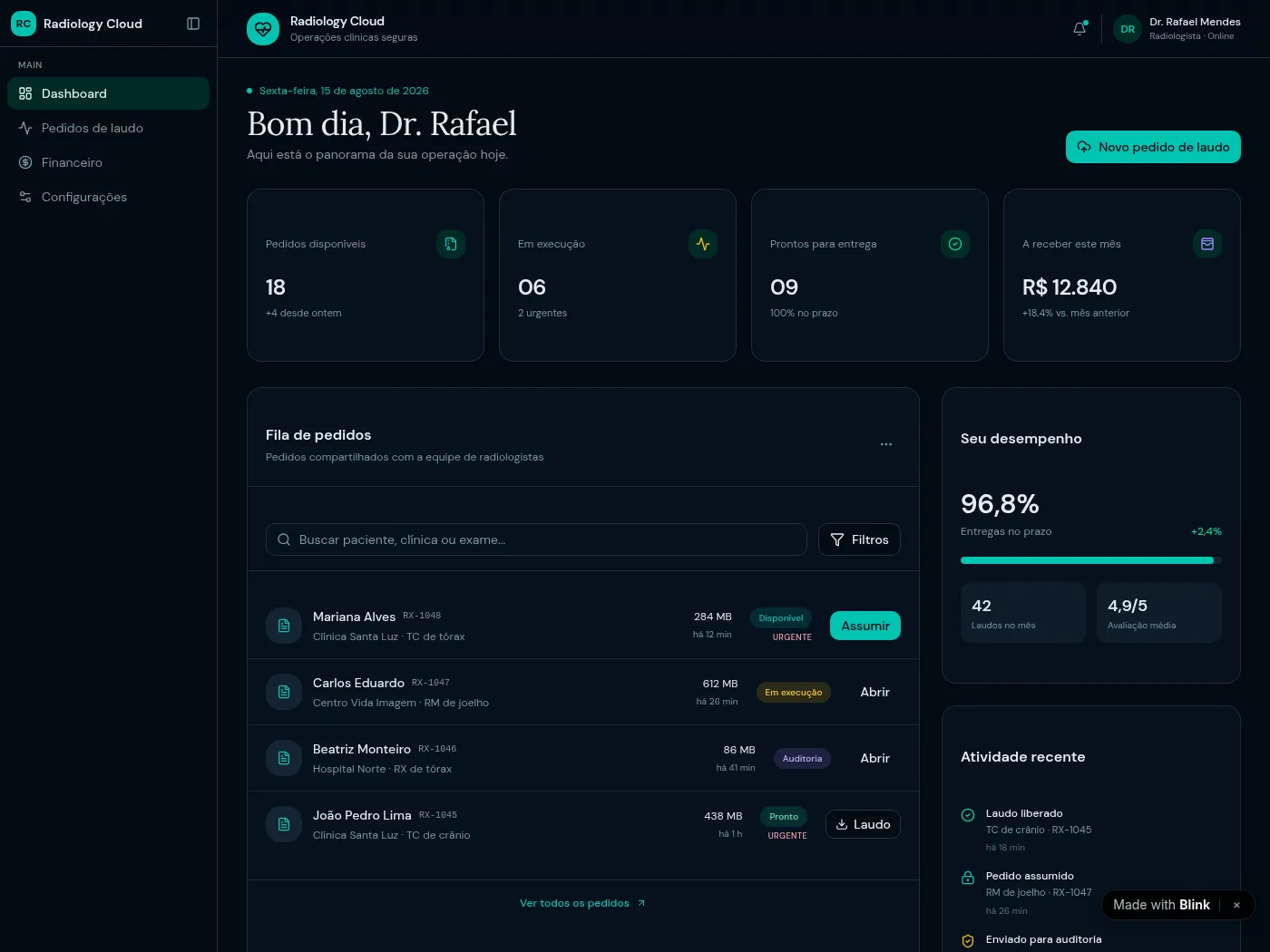Radiology Cloud Platform