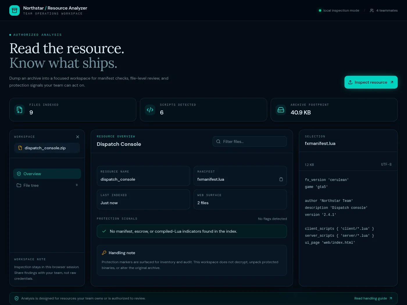 FiveM Resource Analyzer