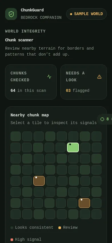 ChunkGuard Mobile