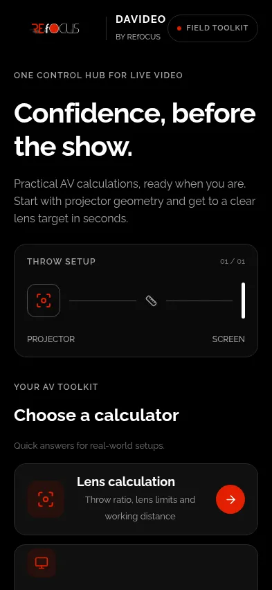 Davideo Control Hub