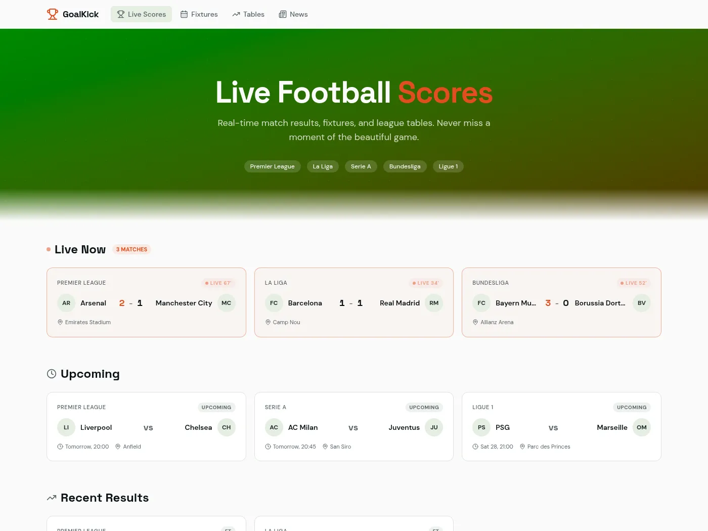 GoalKick Football Hub
