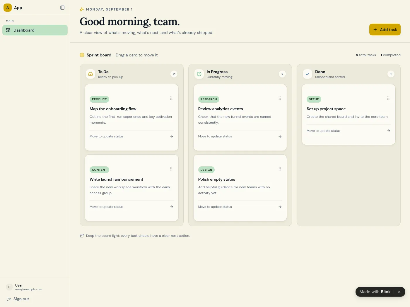Kanban Task Board