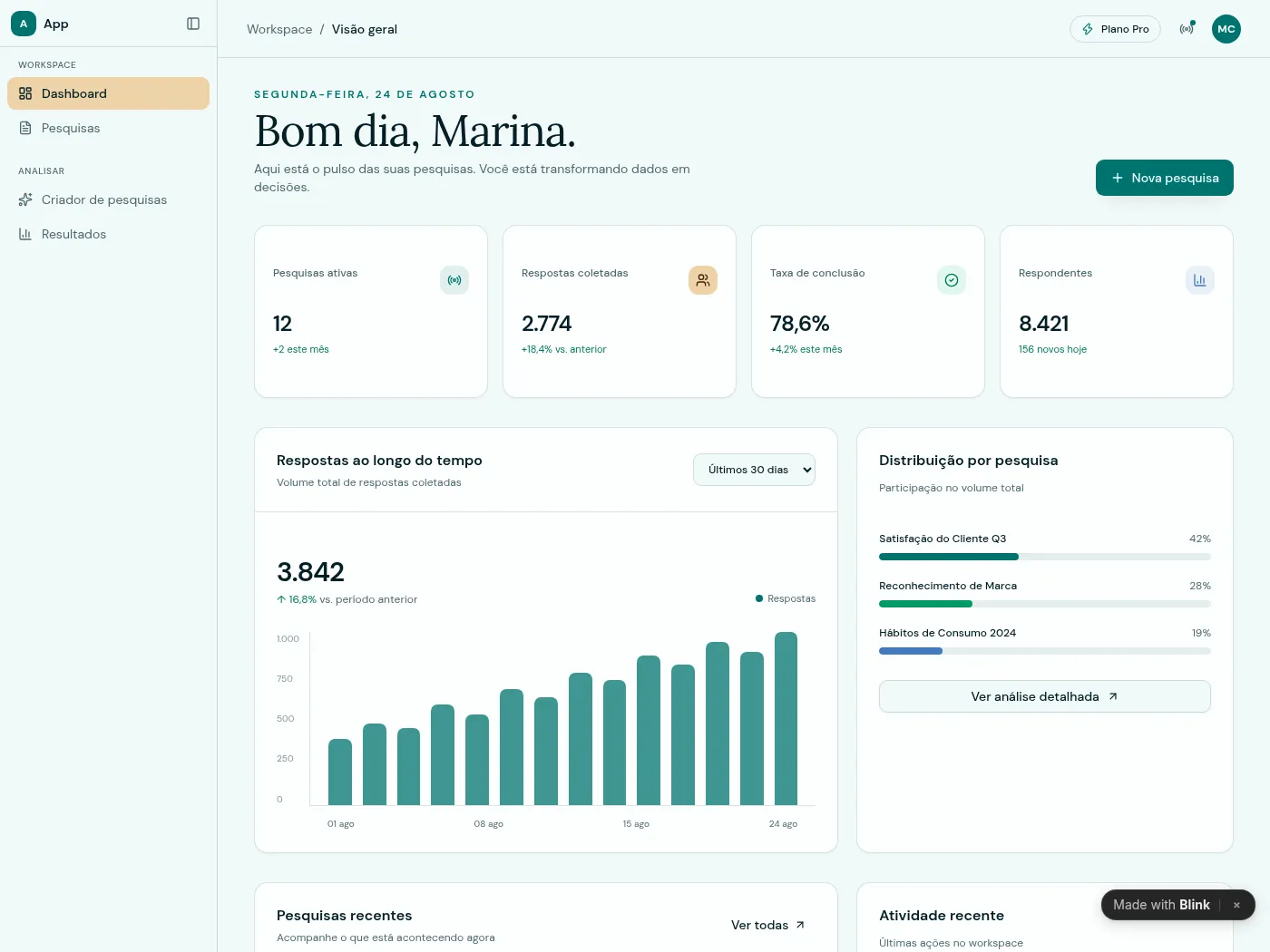 SurveyX SaaS Platform