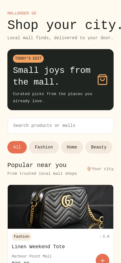 MallOrder Go