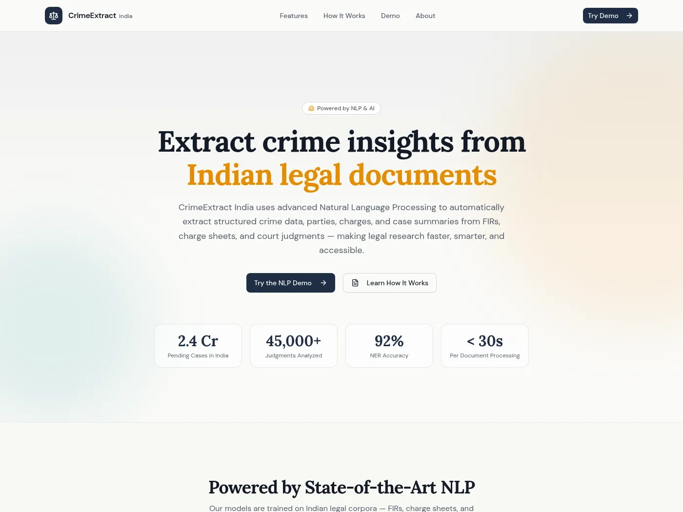 CrimeExtract India