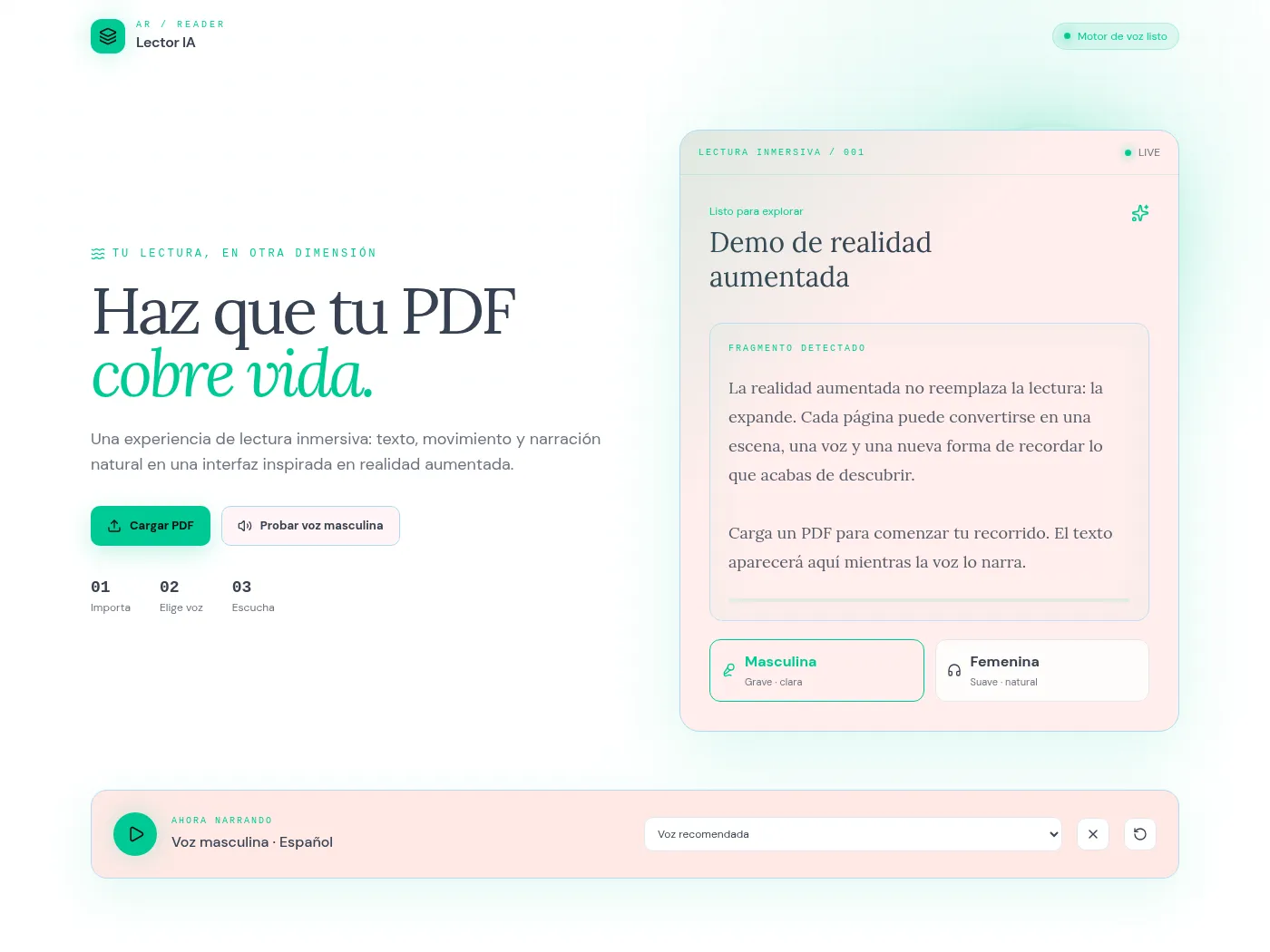 AR PDF Reader