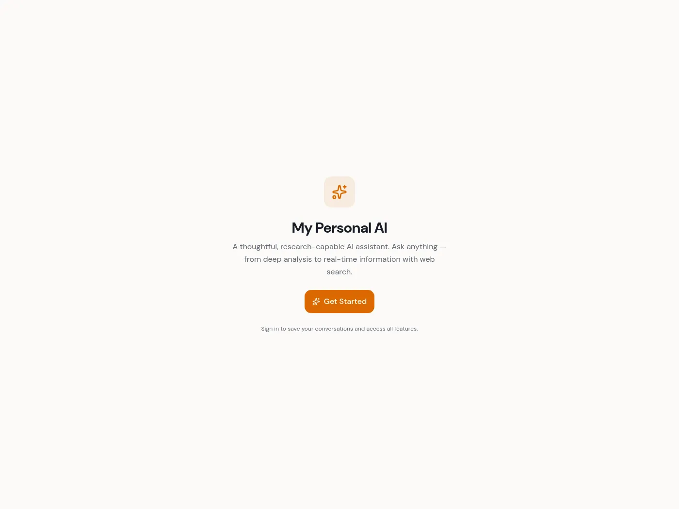 My Personal AI Assistant