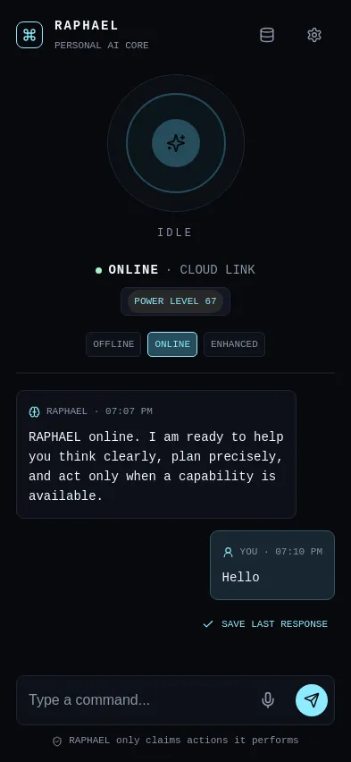 RAPHAEL AI Assistant