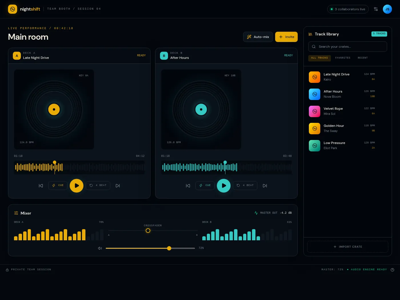 DJ Deck Simulator