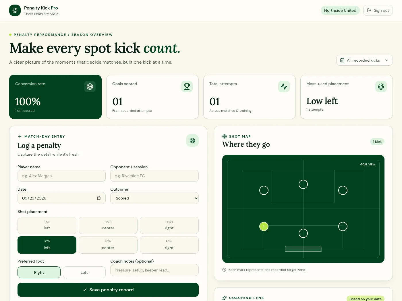 Penalty Kick Pro