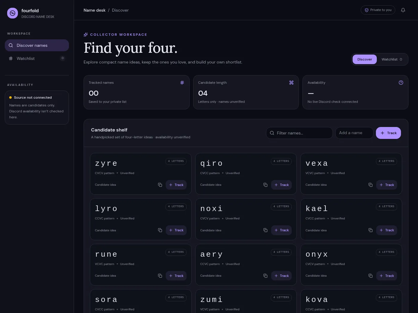 Discord Name Tracker