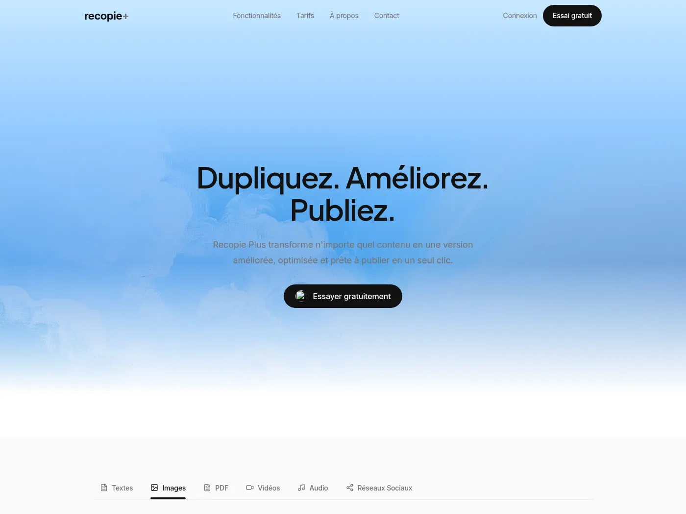 Recopie Plus