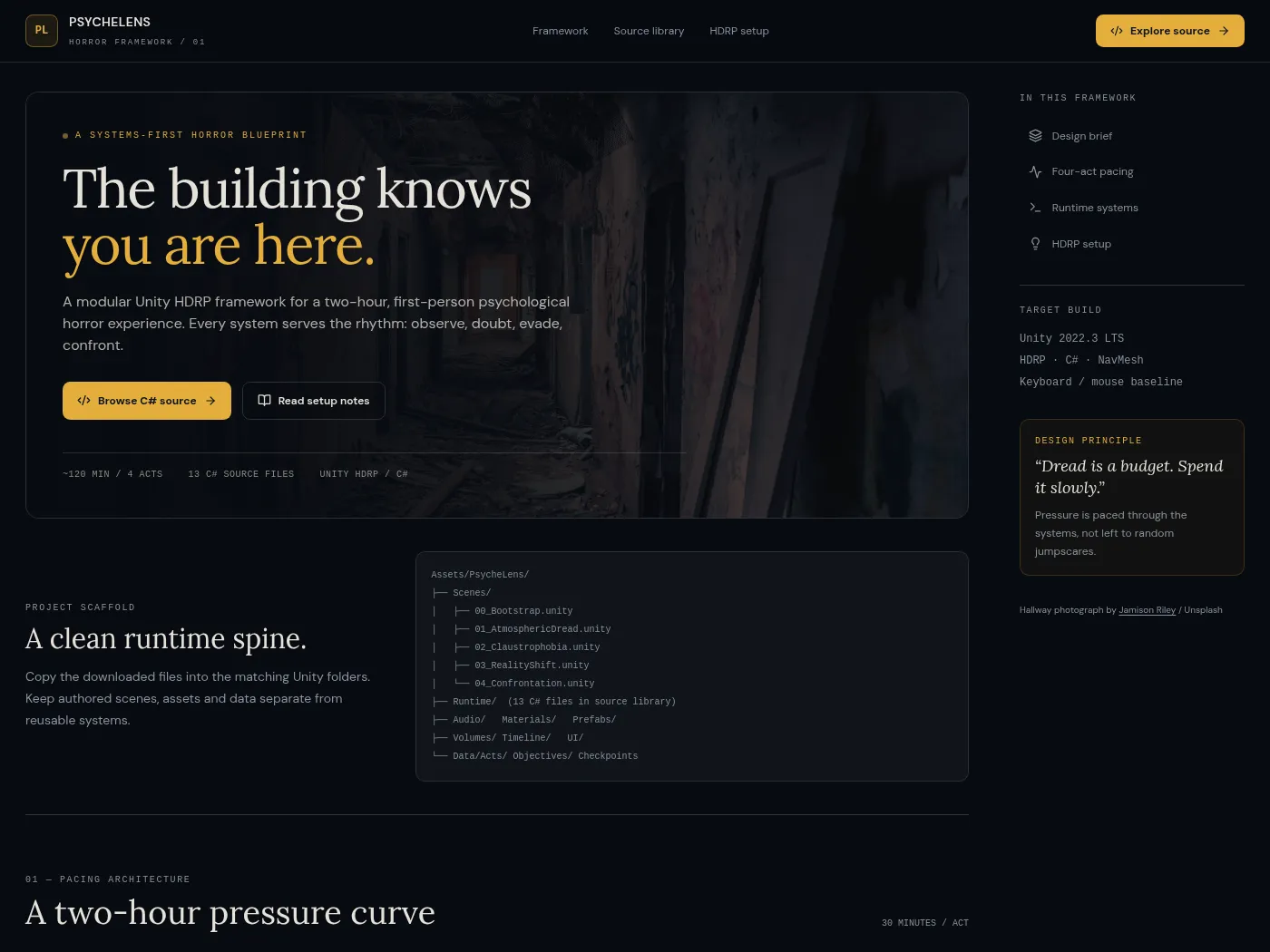 PsycheLens Horror Framework