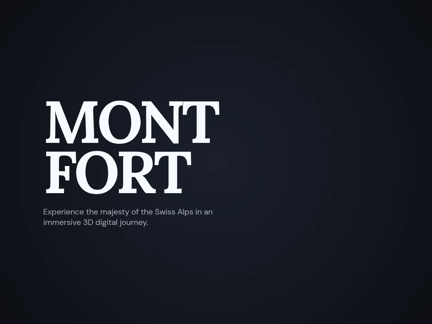MontFort 3D Showcase
