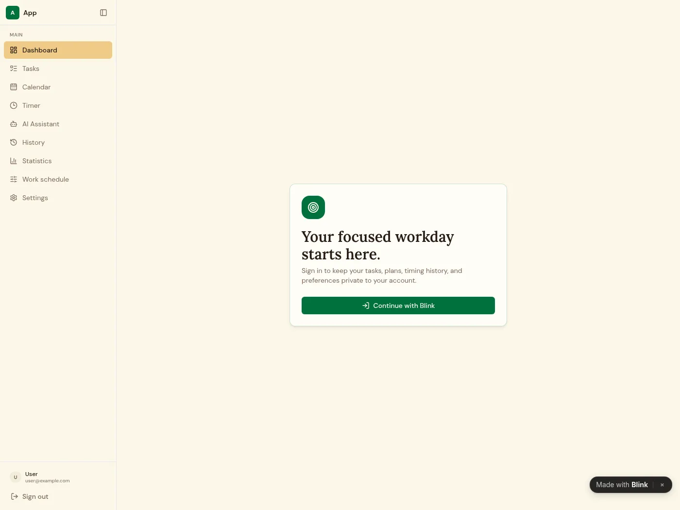 SmartWork Assistant