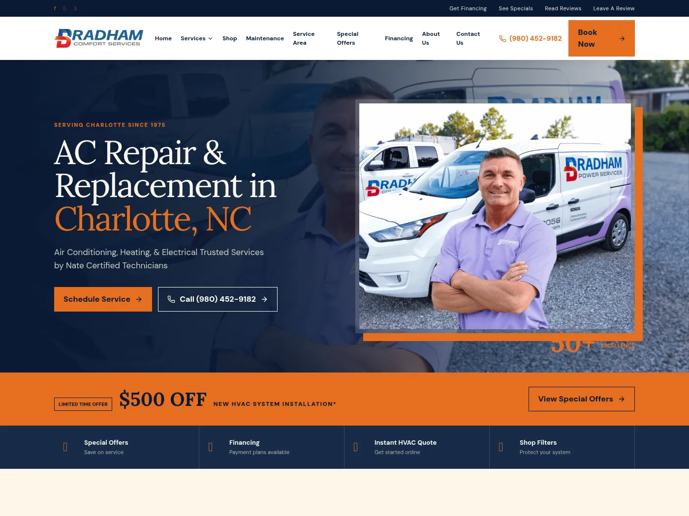 Bradham Brothers Website Clone