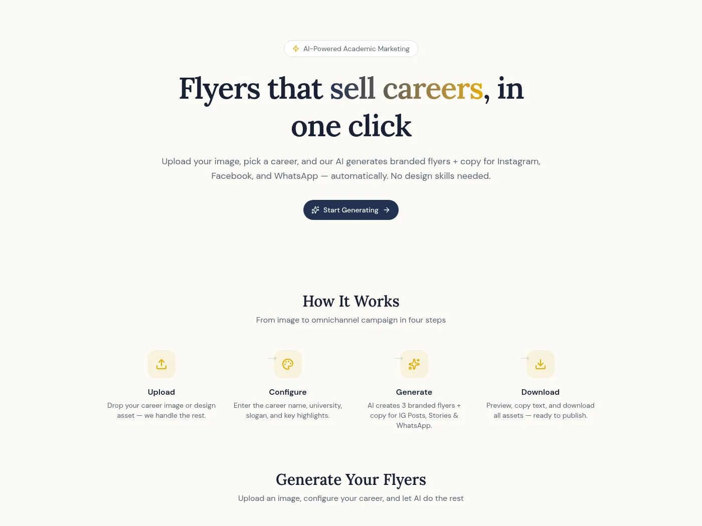 Automated Academic Flyer Suite