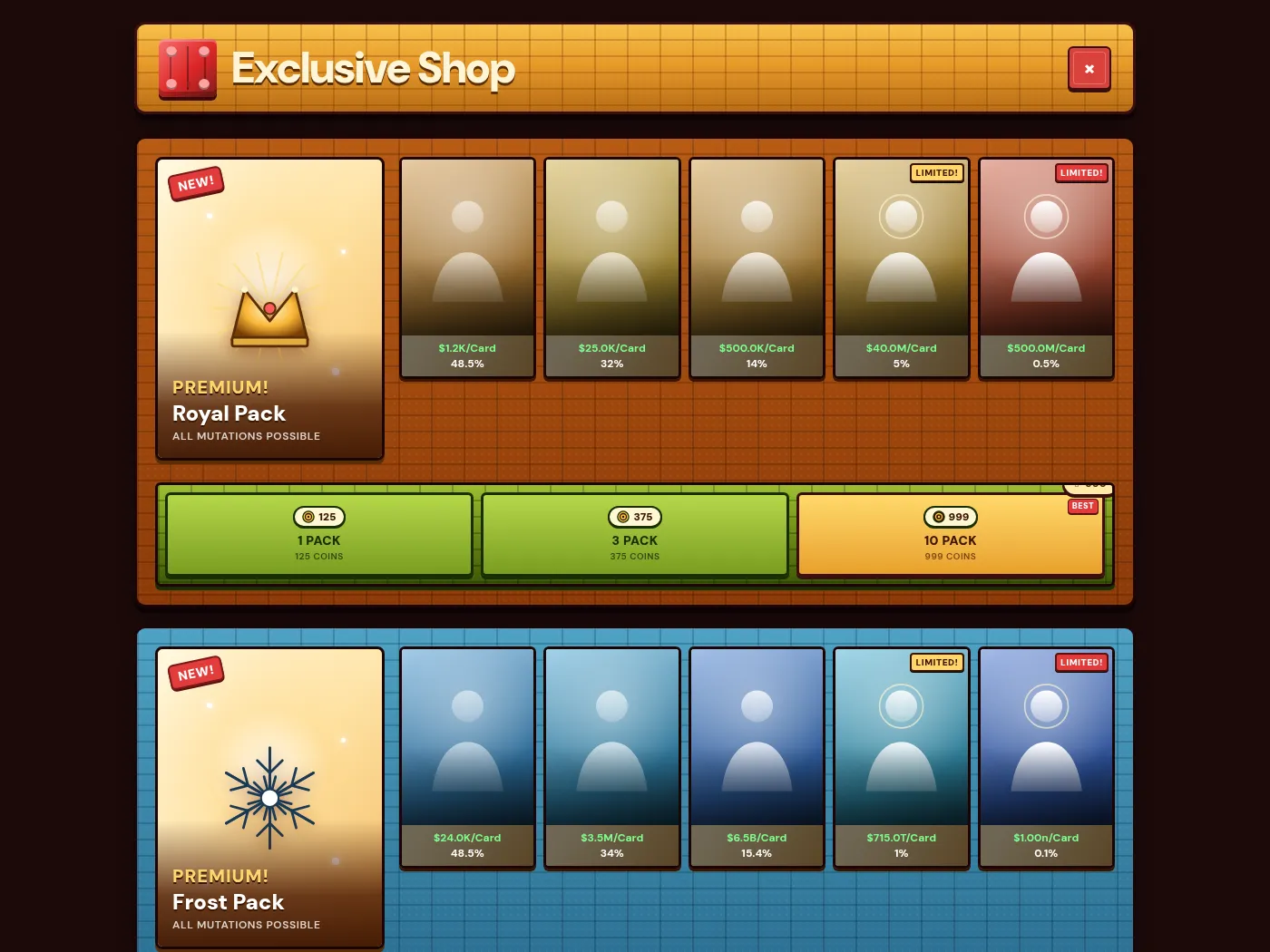Modern Shop UI