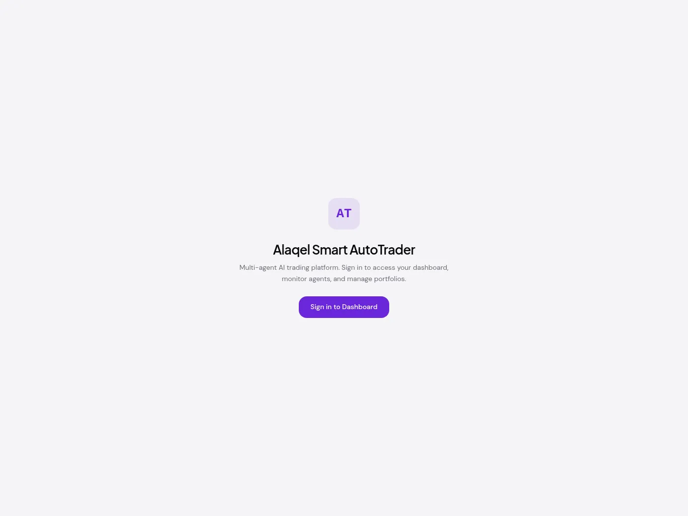 Alaqel Smart AutoTrader