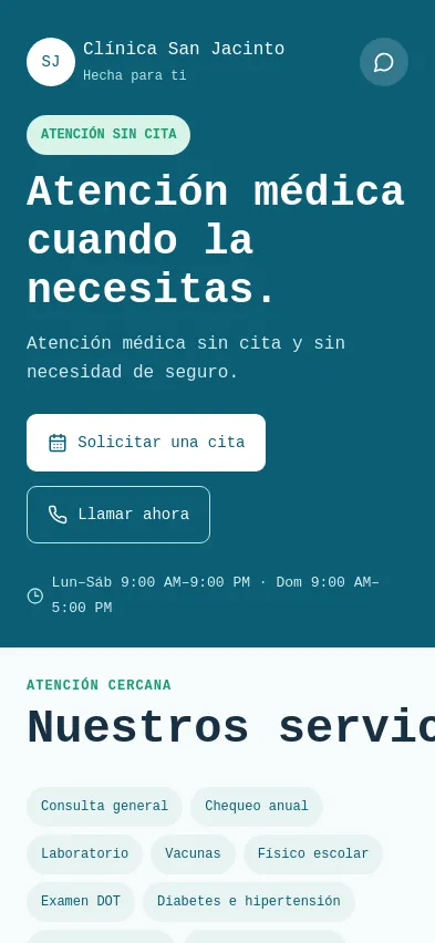 Clínica San Jacinto App