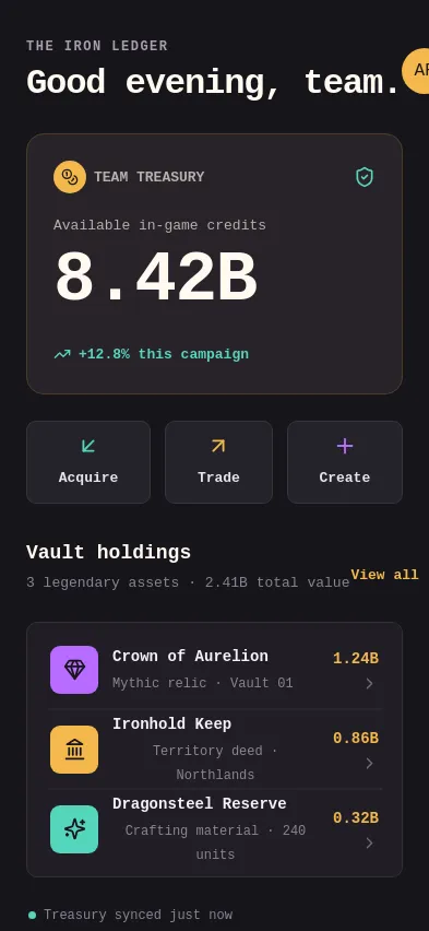 LARP Asset Wallet