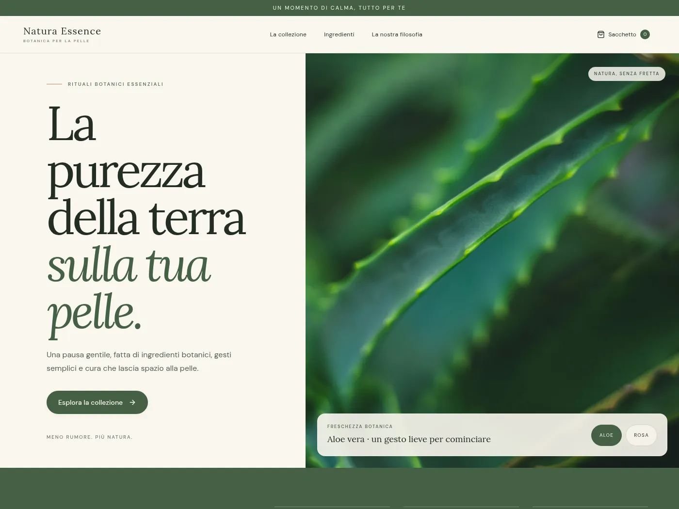 Natura Essence Website