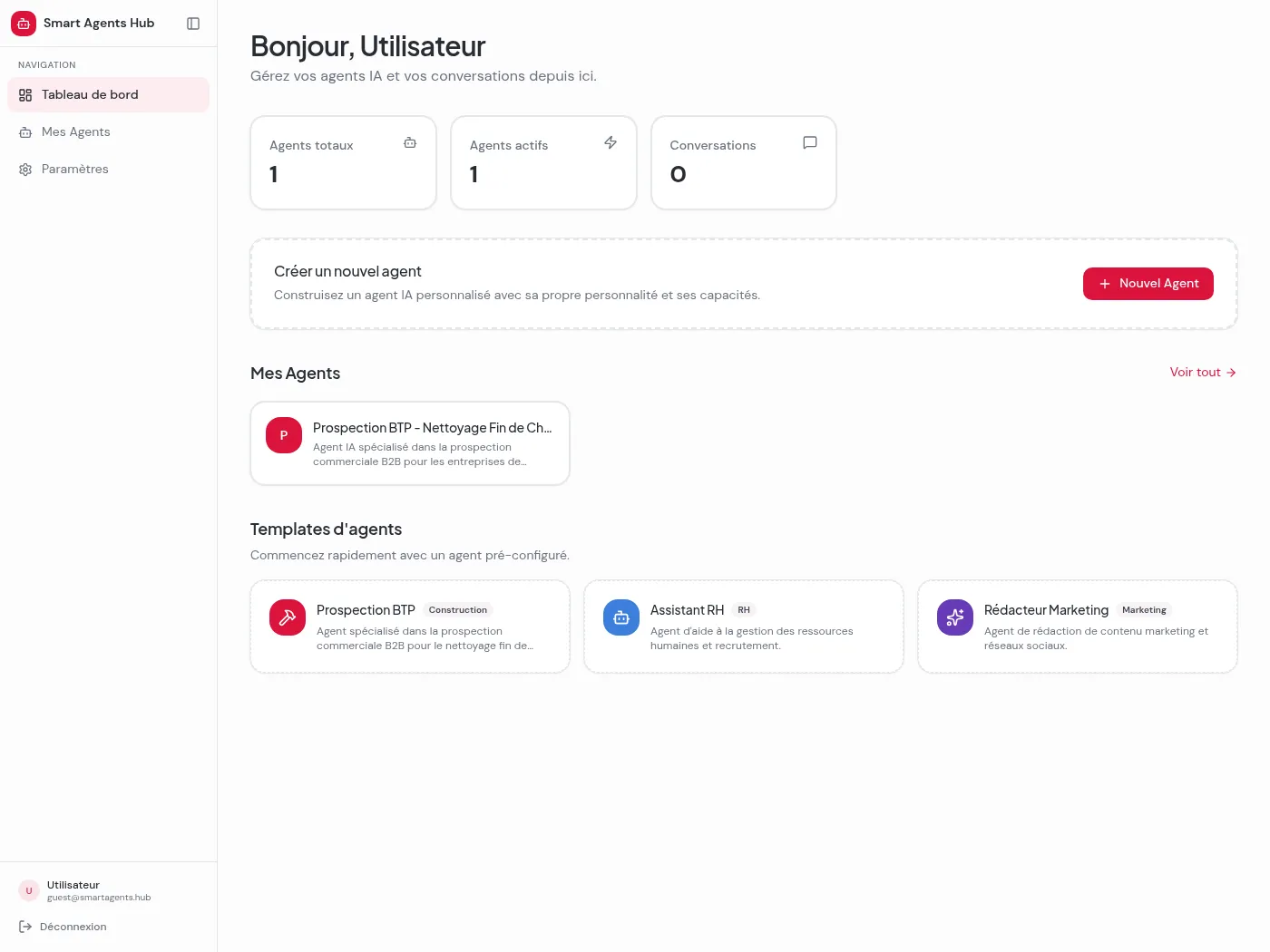 Smart Agents Hub