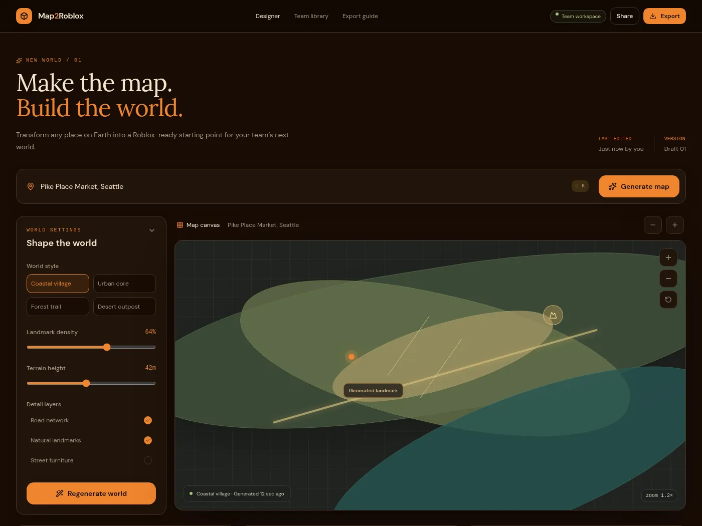 Map2Roblox AI Designer