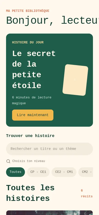 Histoires Éducatives Mobile