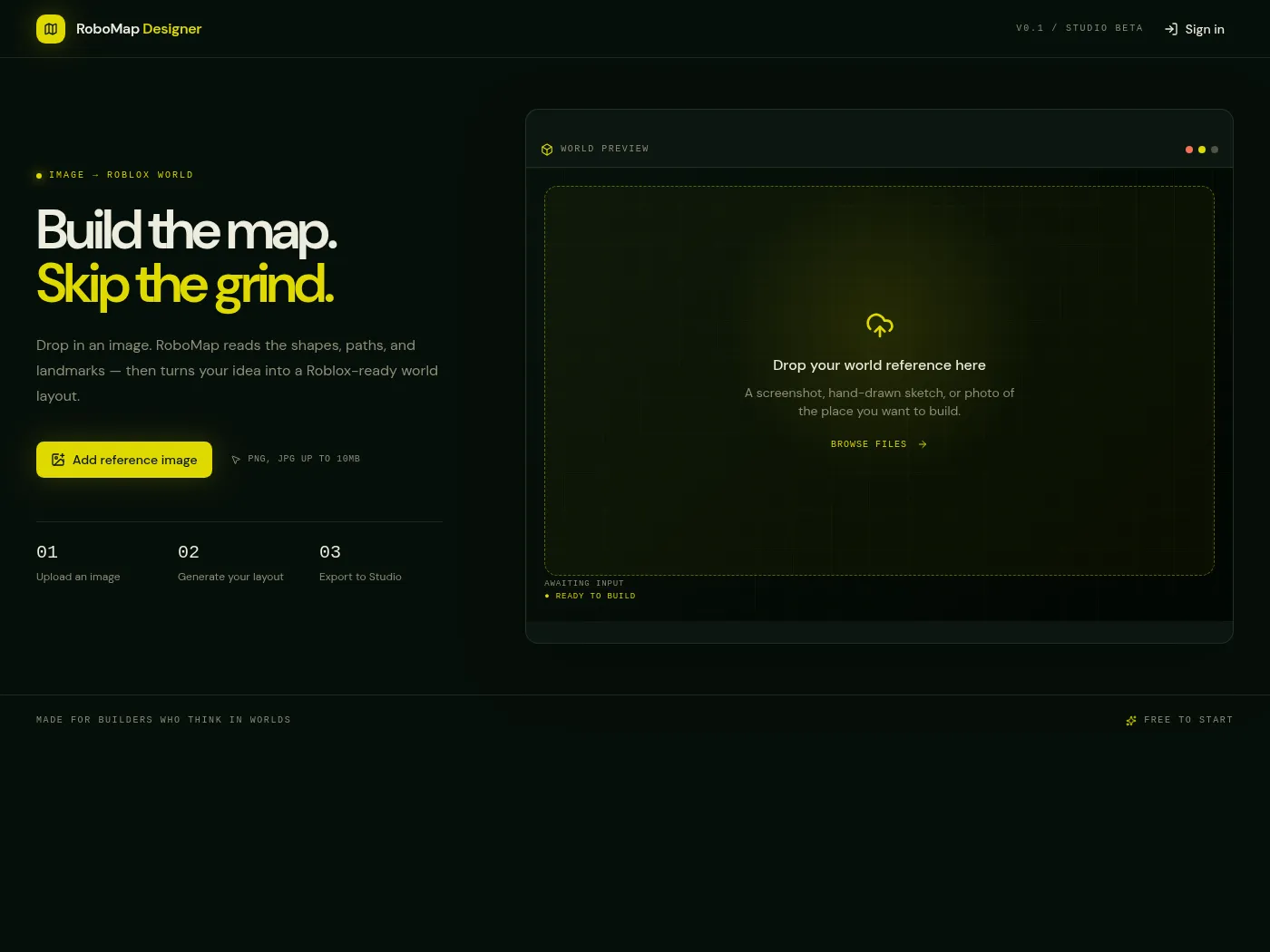 RoboMap Designer