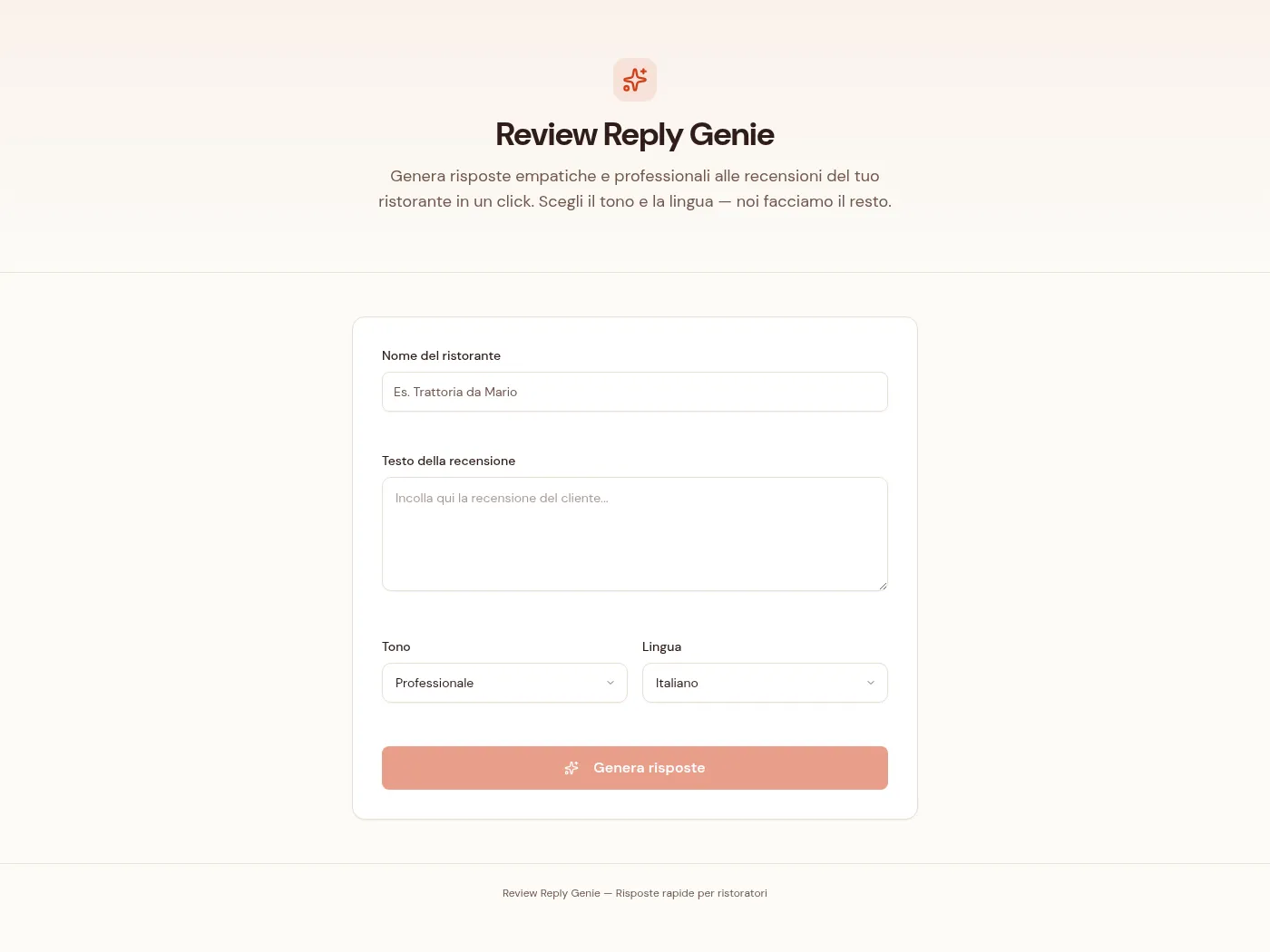 Review Reply Genie