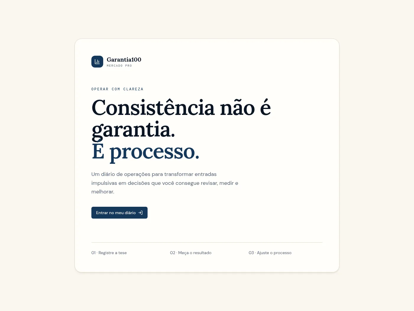 Garantia100 Mercado Pro