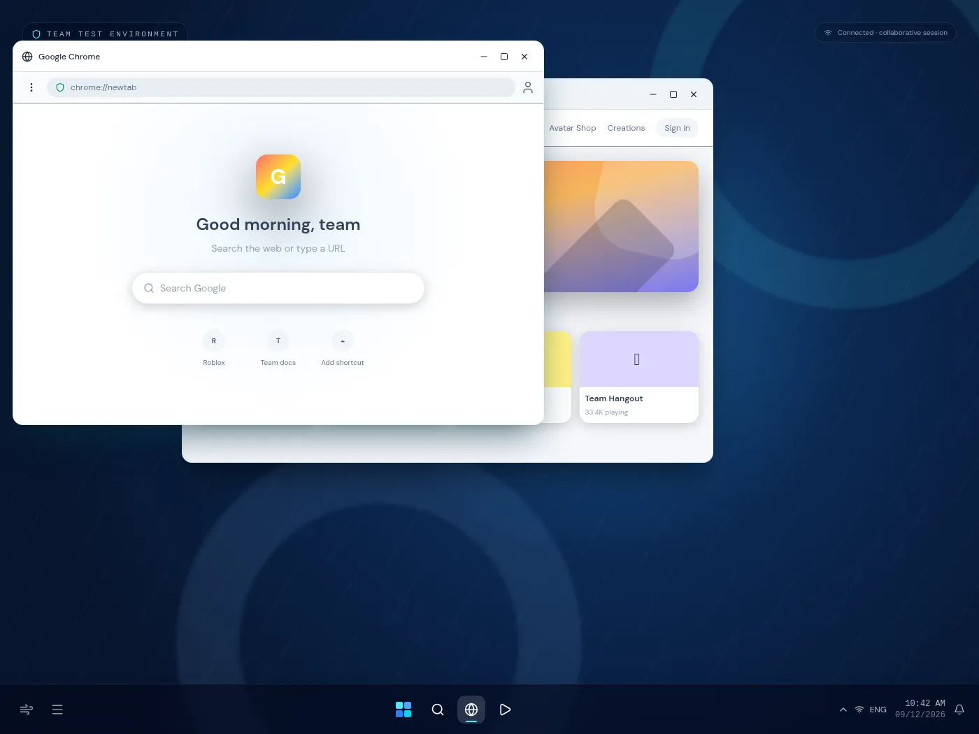 Win11 Desktop Simulator