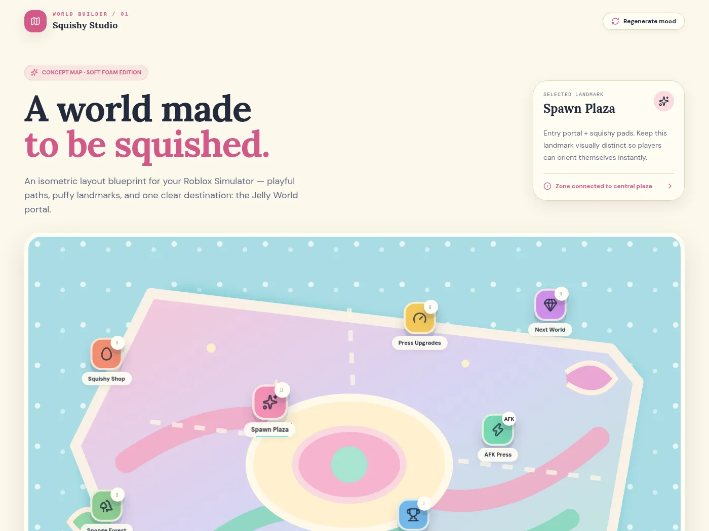 Squishy World Map Generator