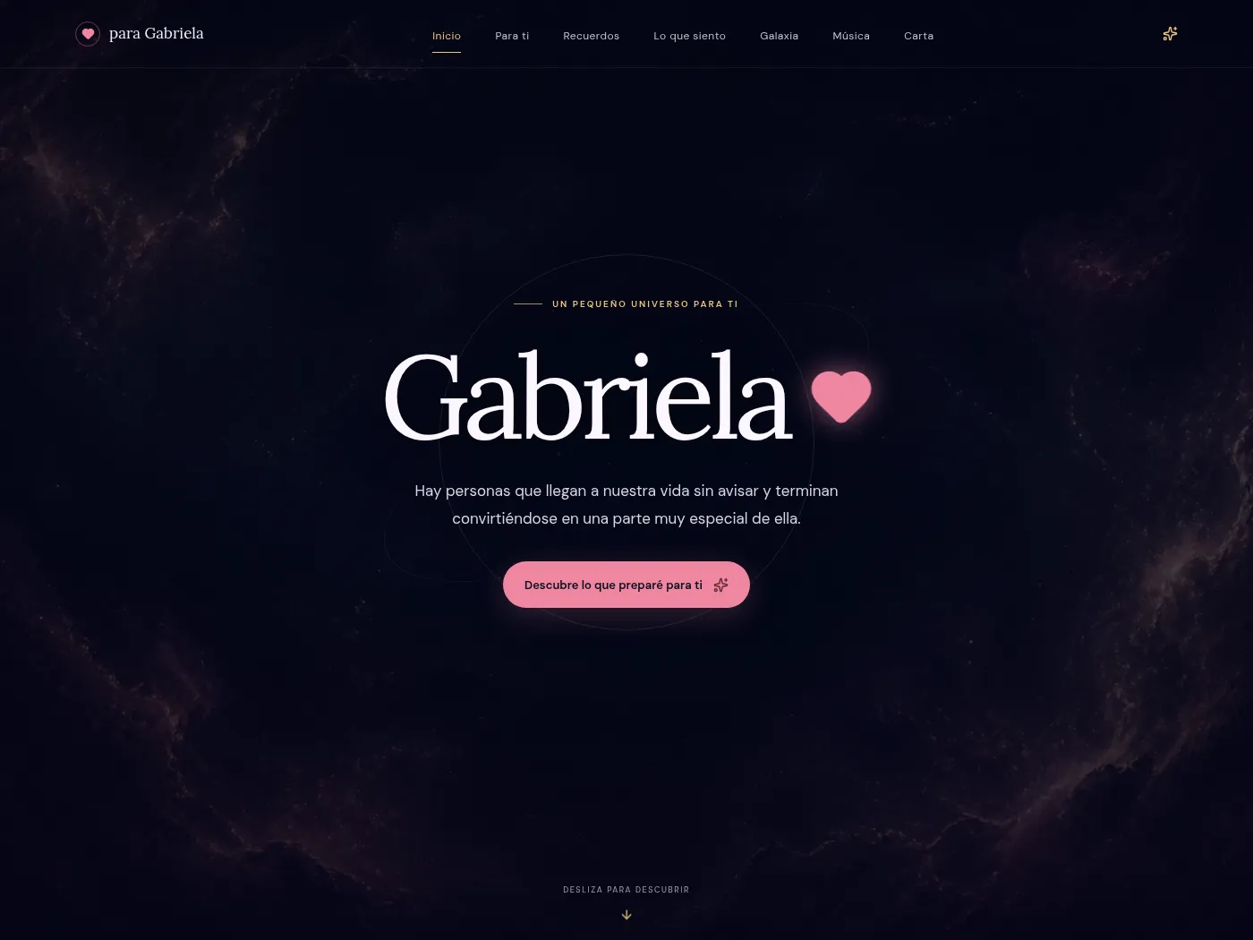 Galaxia de Gabriela