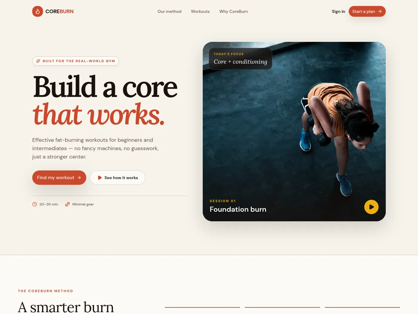 CoreBurn Fitness Hub