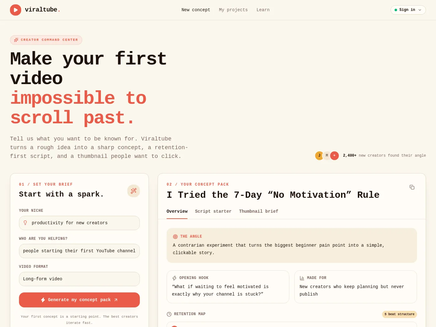 ViralTube AI Assistant