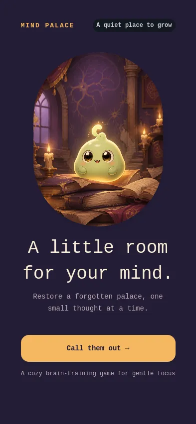 Mind Palace Mobile Game