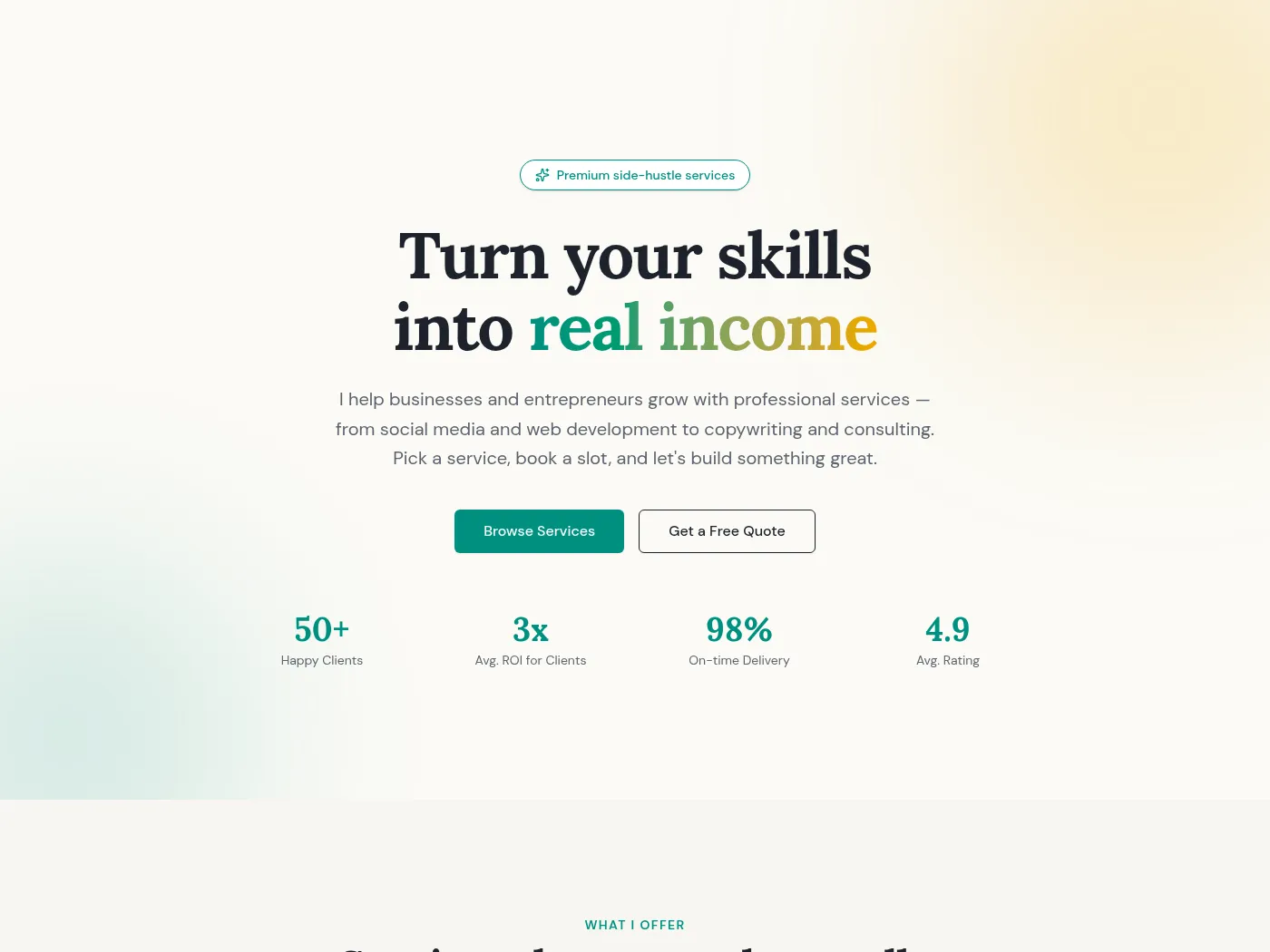 ProfitMaker App