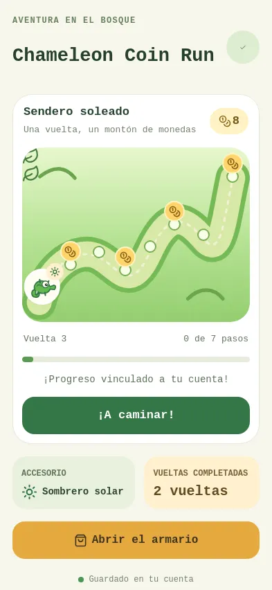 Chameleon Coin Run