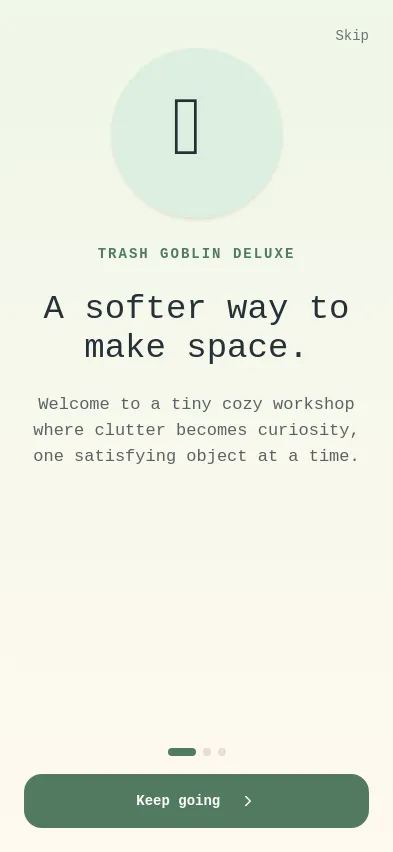 Trash Goblin Deluxe