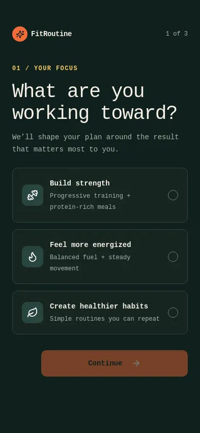 NewMe FitRoutine Coach