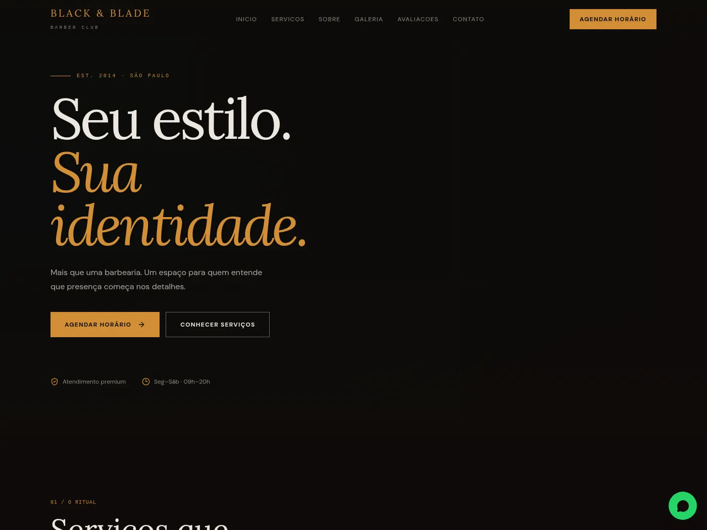 Black & Blade Premium Site
