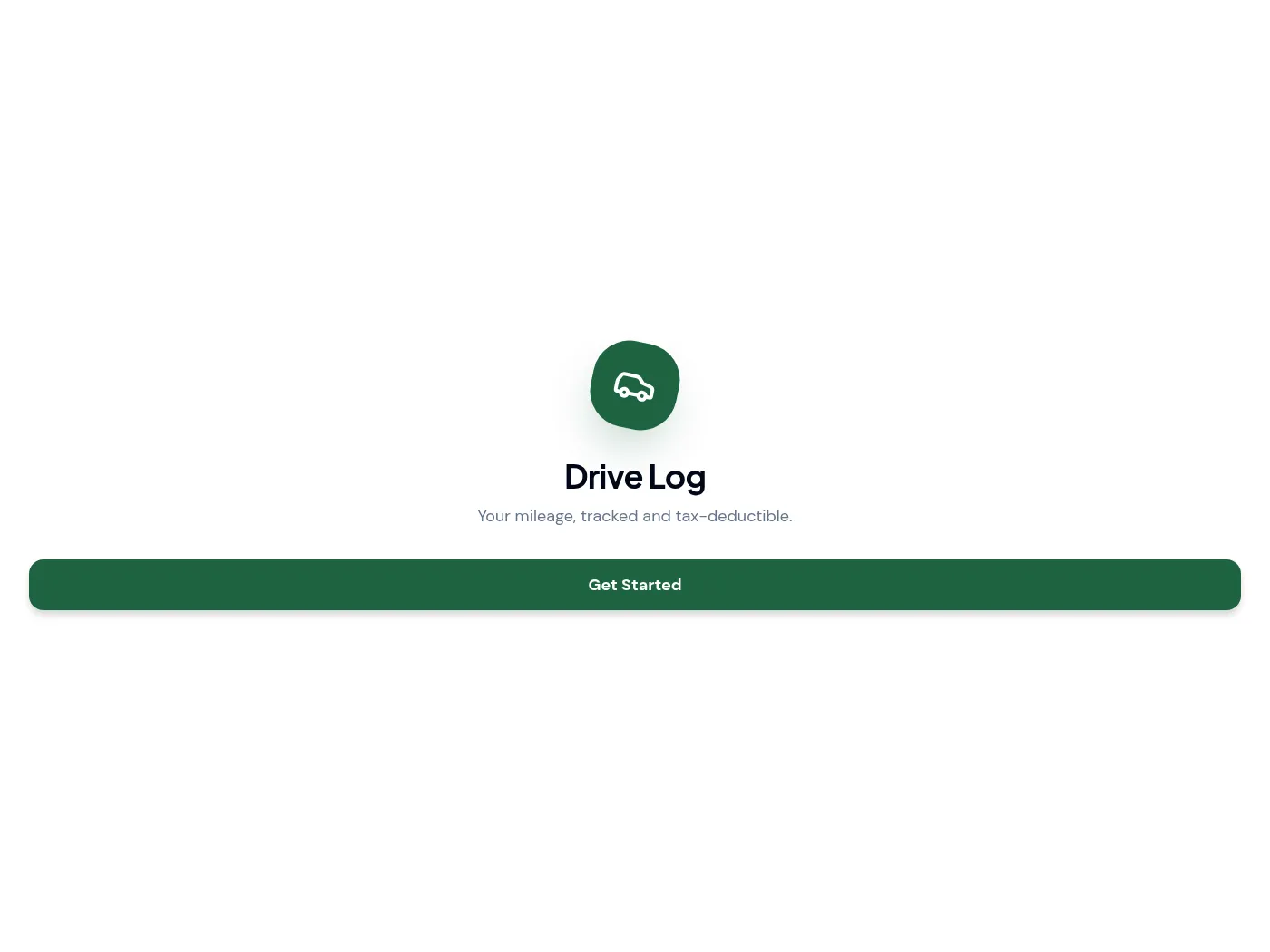 Drive Log Tracker