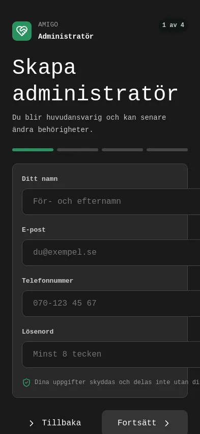 Amigo!  Safety & Support App