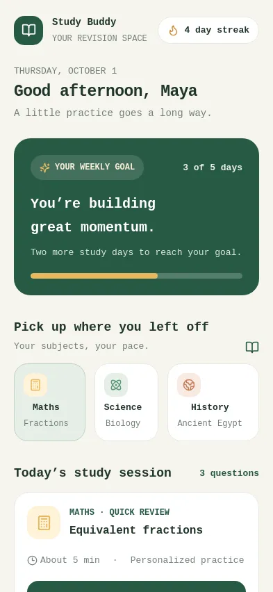 Smart Study Buddy