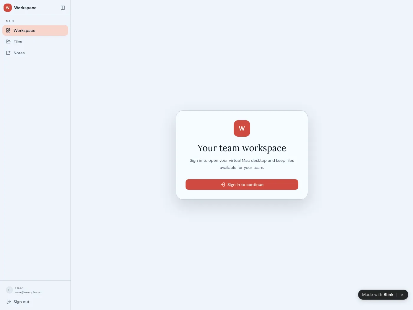 MacOS Virtual Workspace