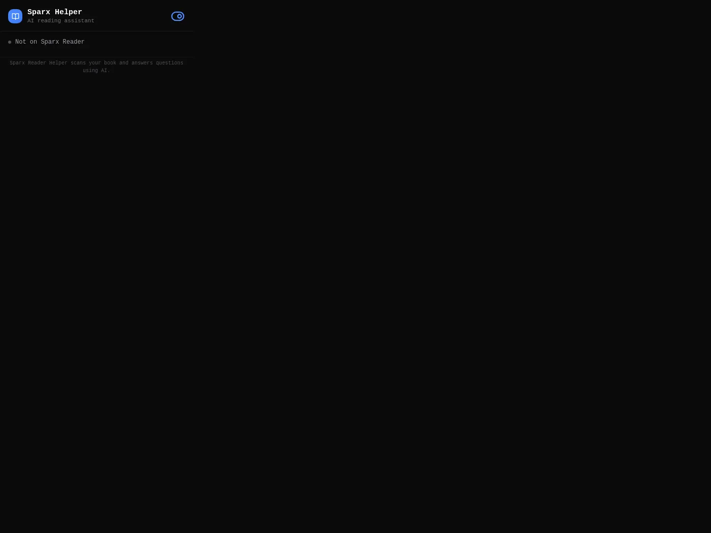 Sparx Reader Helper